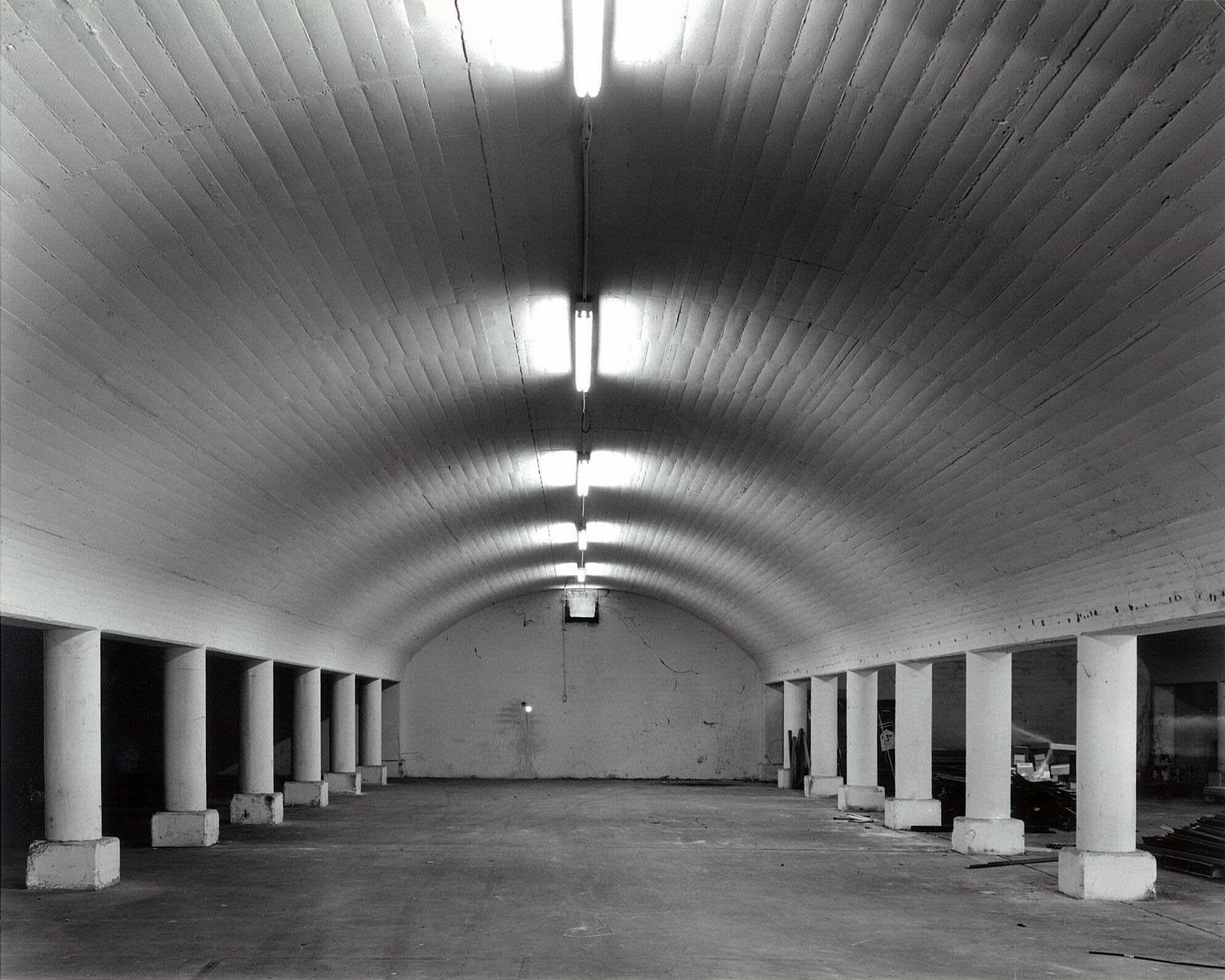 Corporate Headquarters WWll Bunker “Before” photo @ dianelamdesign.com
